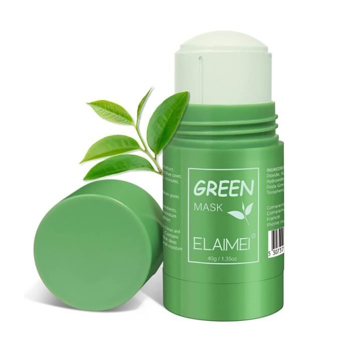 Masque - Green Mask Stick - Thé Vert - Nettoyage Profond - Hydratation ...