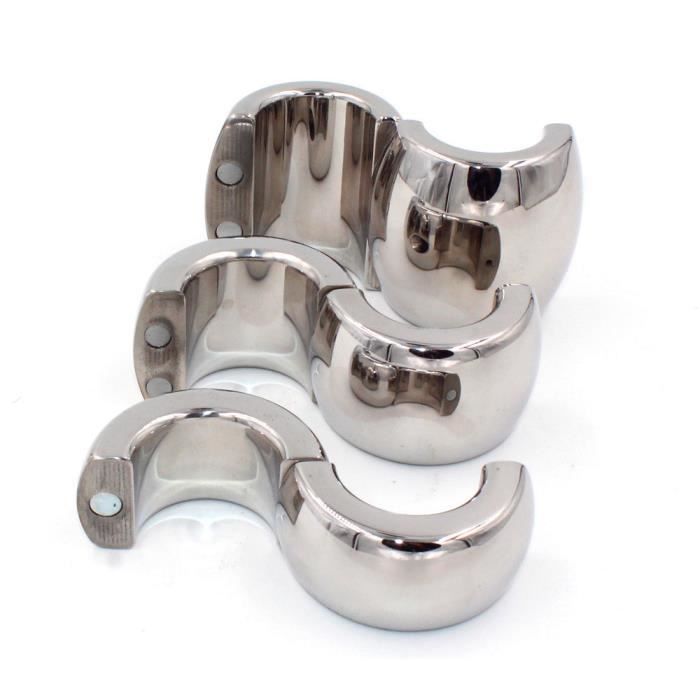 (Magnetic style/M 600g)Boule de Scrotum en métal, civière de poids, retenue du pénis, anneau de ...