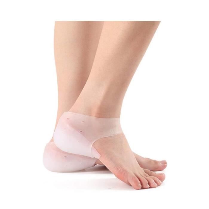 2 paires Talonette Gel Silicone,Semelles Chaussures Gel,Talon Coussin ...