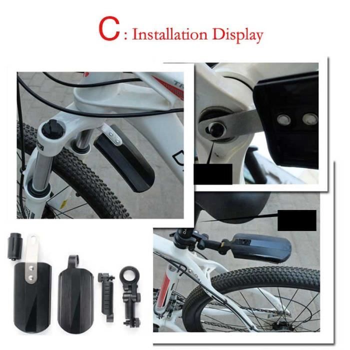 Garde-boue,Garde-boue ZTTO extensible pour vélo de route, garde-boue ...