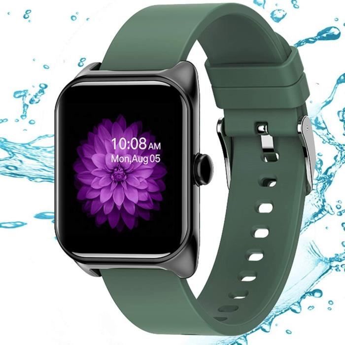 Smartwatch Montre Connectée Bracelet Intelligente Podometre Cardio ...