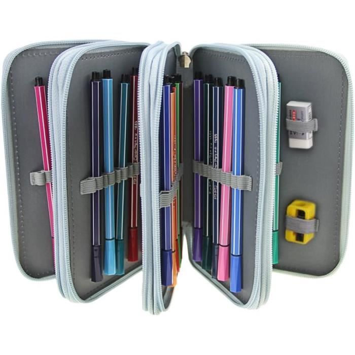 Trousse Oxford 72 Emplacements Pour Crayons De Couleur (Crayons Non ...