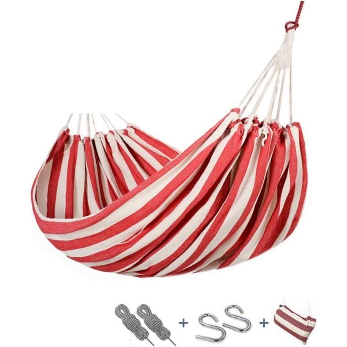 Na Hamac Double (Charge Maximale 550 Lb) - Grand Hamac En Tissu De ...