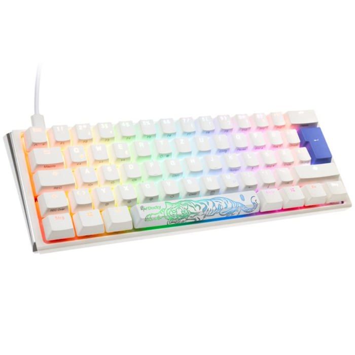 Clavier gaming - DUCKY - One 3 Classic Pure White Mini - RGB LED ...