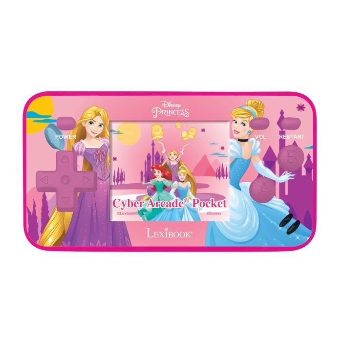 Console portable Cyber Arcade® Pocket Disney Princesses – écran 1.8 ...