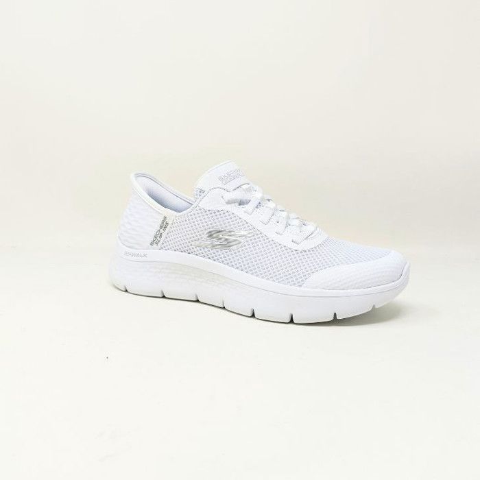 SKECHERS SLIP-IN BASKET GO WALK FLEX BL - 124836-WHT____NO____40 Blanc ...