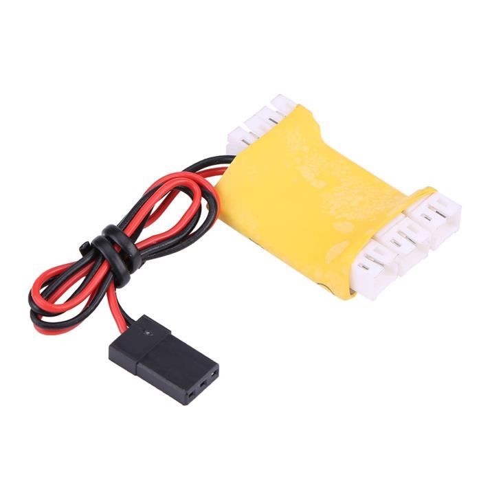Mxzzand Lampe clignotante RC Kit de système d'éclairage à 8 LED ...