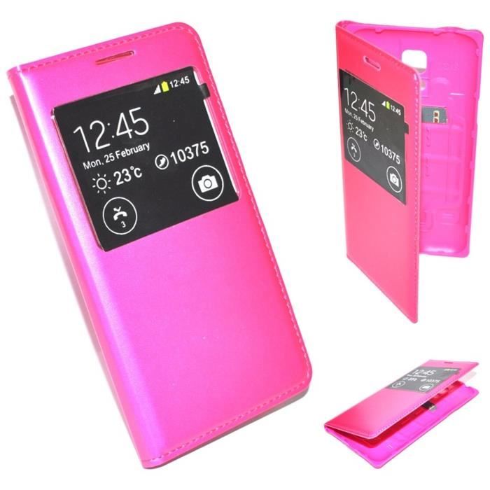 HOUSSE ETUI S-VIEW COVER SAMSUNG GALAXY S5 Mini - Cdiscount Téléphonie