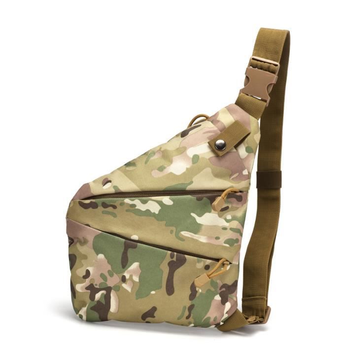 Rumocovo® Sac À Bandoulière Antivol Pour Homme Sacoche De Taille Noire
