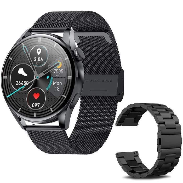 RUMOCOVO® Montre Connectée de Sport pour hommes, Bluetooth, moniteur d ...