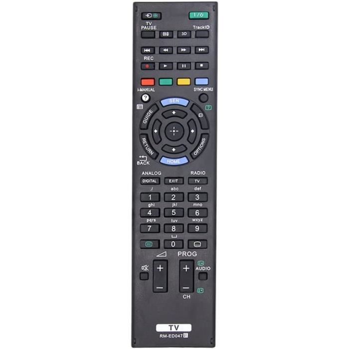 Télécommande De Rechange Sony Bravia Rm-Ed047 Pour Télécommande Sony ...