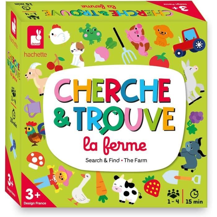 Mon Premier Cherche Et Trouve Les Animaux Jeu De Société Enfant Jeu D ...