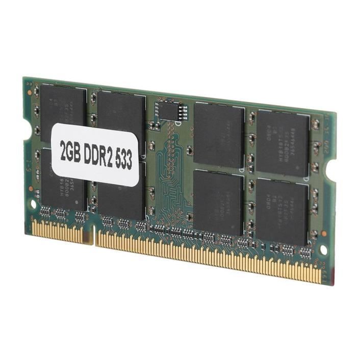 Sonew Mémoire RAM pour ordinateur portable 2GB DDR2 533MHz 200Pin pour ...