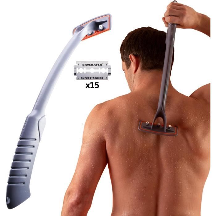 Rasez Vous le Dos Facilement - Grâce à Bro Shaver, vous ne prendrez que ...