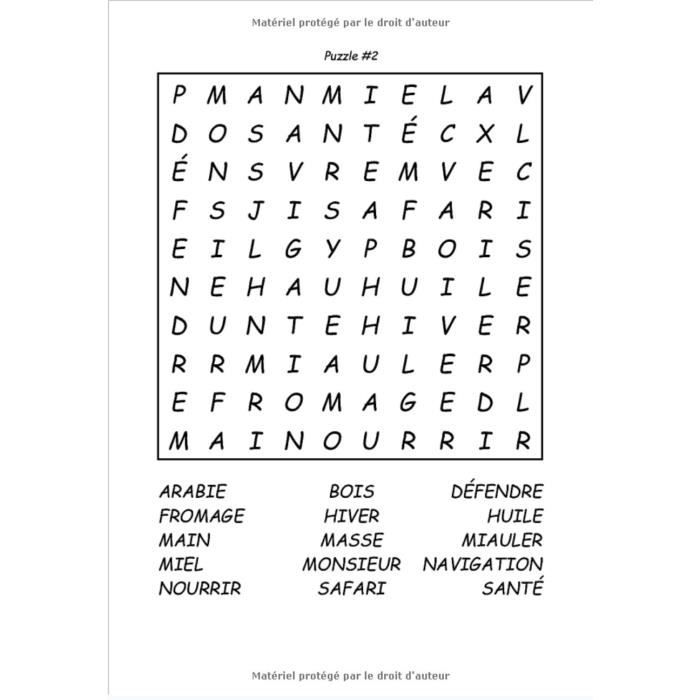 #101 mots mêlés enfants : de 8 à 10 ans - jeu de 100 grilles avec ...