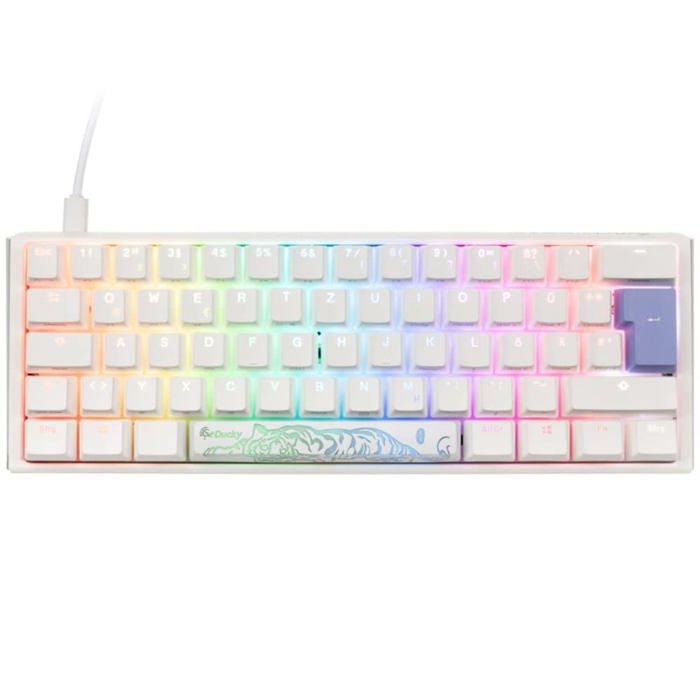 Clavier gaming - DUCKY - One 3 Classic Pure White Mini - RGB LED ...