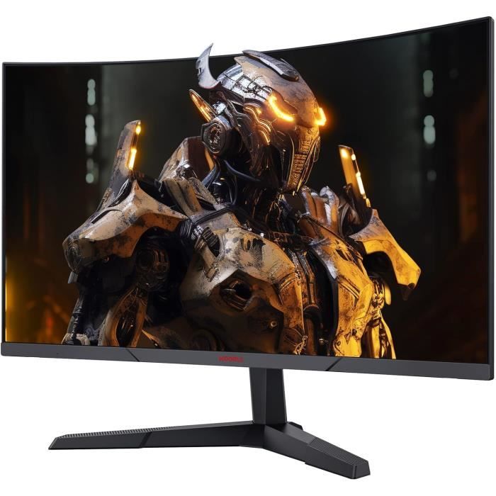 27'' Ecran Pc Gaming Incurvé 1800R,Moniteur Pc Dalle Va,Résolution Qhd ...