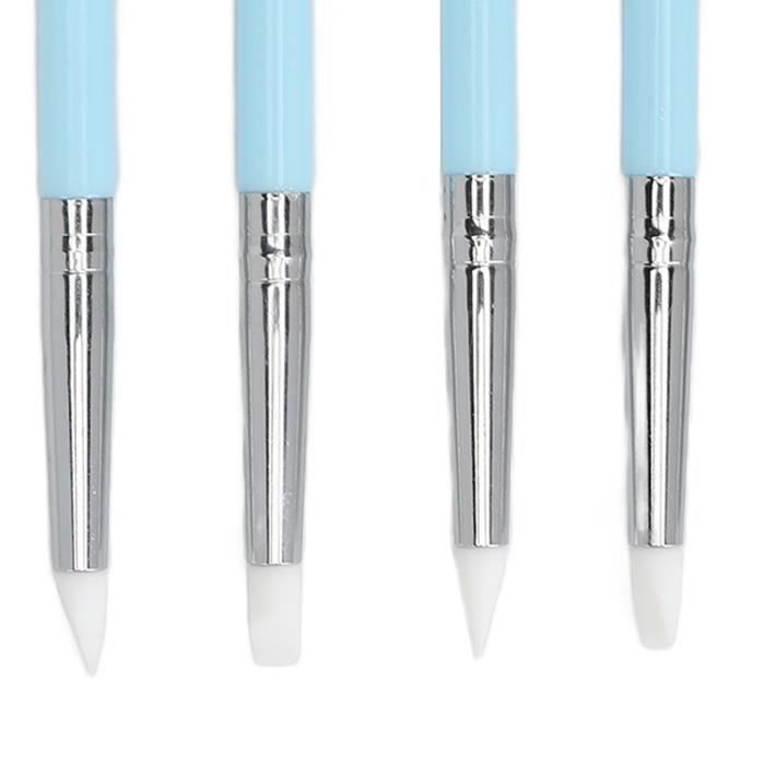 Zerodis Stylo de pointage d’art d’ongle Lot de 2 Stylos à Pointiller ...