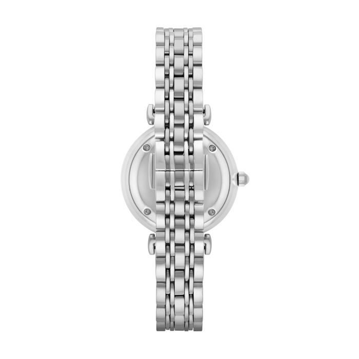 Montre EMPORIO ARMANI AR1925 Argente Analogique Vintage Achat vente montre Femme Adulte Gris Cdiscount