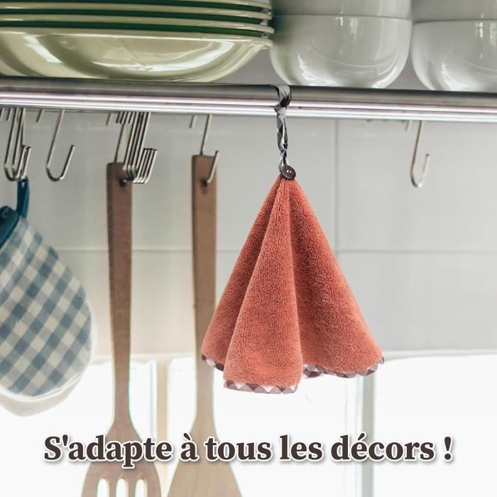 Essuie-Mains Pour La Salle De Bain Et La Cuisine Avec Boucle De ...