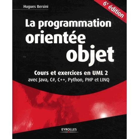 La programmation orientée objet - Cdiscount Librairie