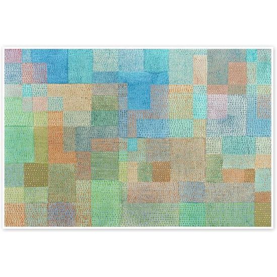 Polyphonie Poster De Paul Klee Affiches Pour Toutes Les Pièces 60 X 40 ...
