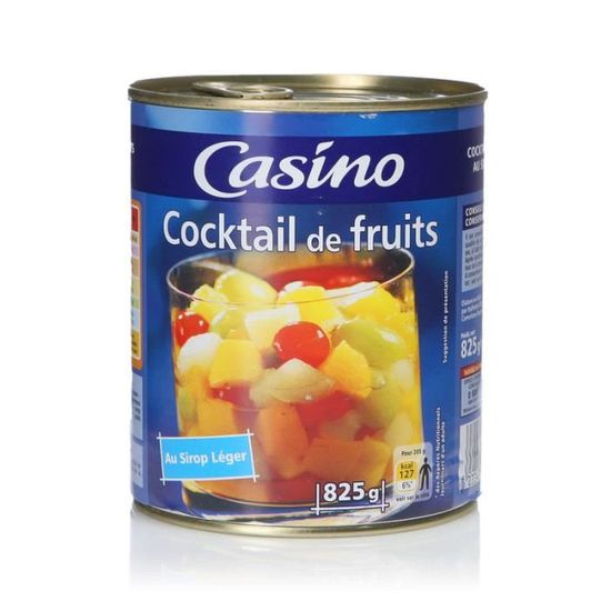 Cocktail de fruits - Au sirop léger - 850ml - Cdiscount Au quotidien