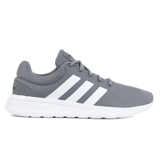 Chaussures ADIDAS Lite Racer Cln 20 Blanc-Gris - Homme/Adulte Blanc ...