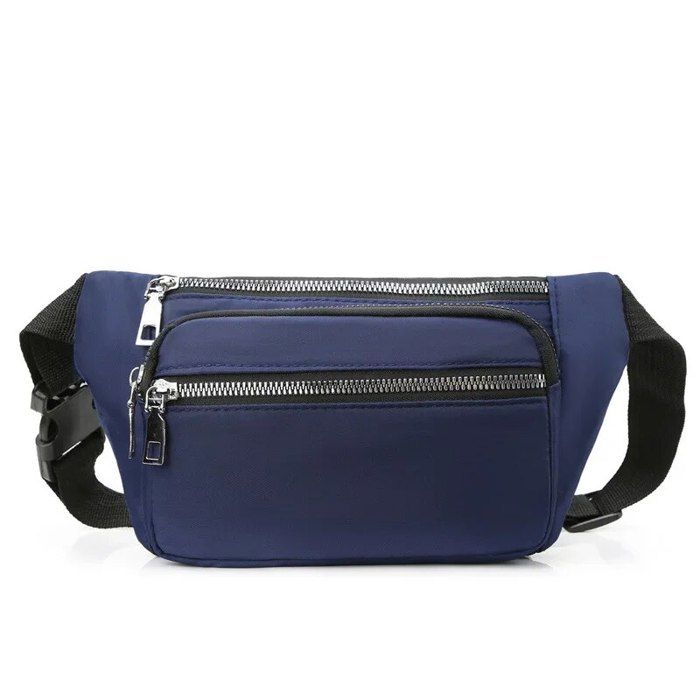 Sac de taille Oxford grill pour femme,sac de poitrine à fermeture éclair,poche ventrale pour ...