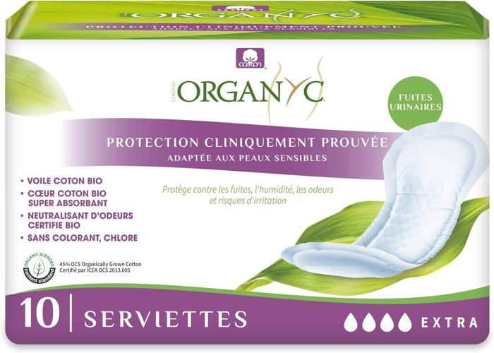 Serviettes Extra Pour Fuites Urinaires, En Coton Certifié, Ne ...