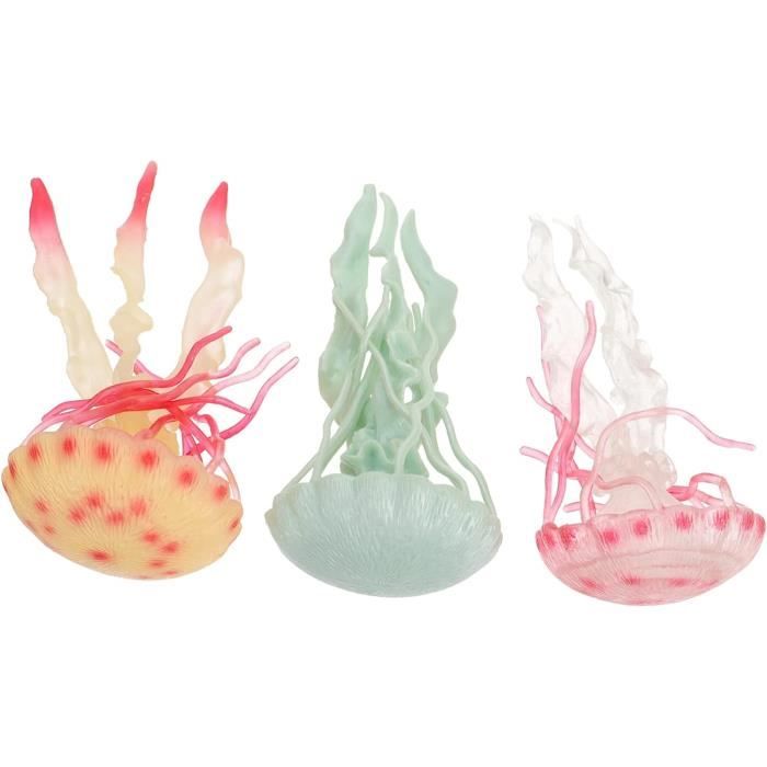 9 Pièces Modèle De Méduse De Simulation Jouets Éducatifs Pour Enfants ...