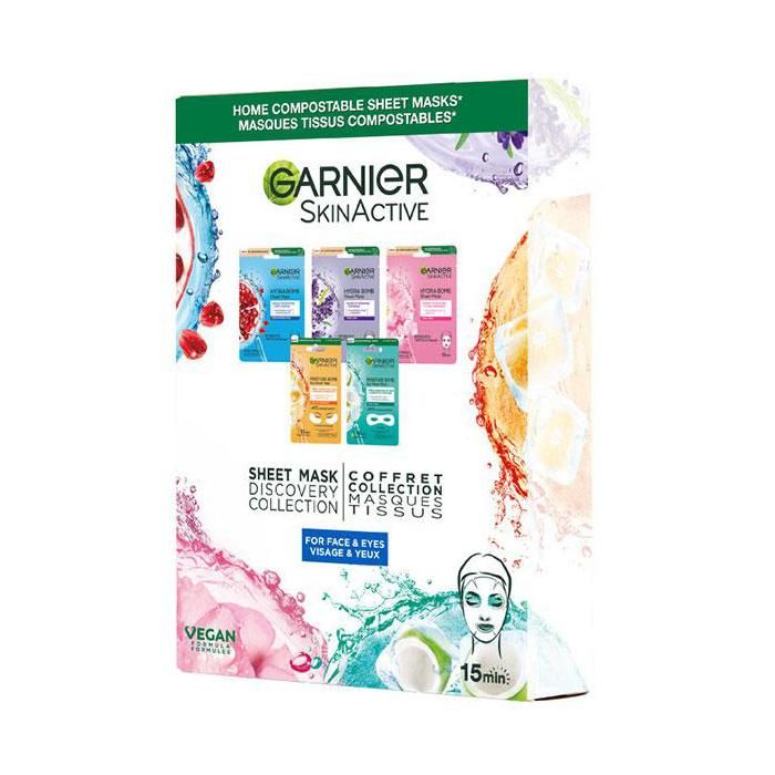 Garnier Collection 5 Masques Tissus - Cdiscount Au quotidien