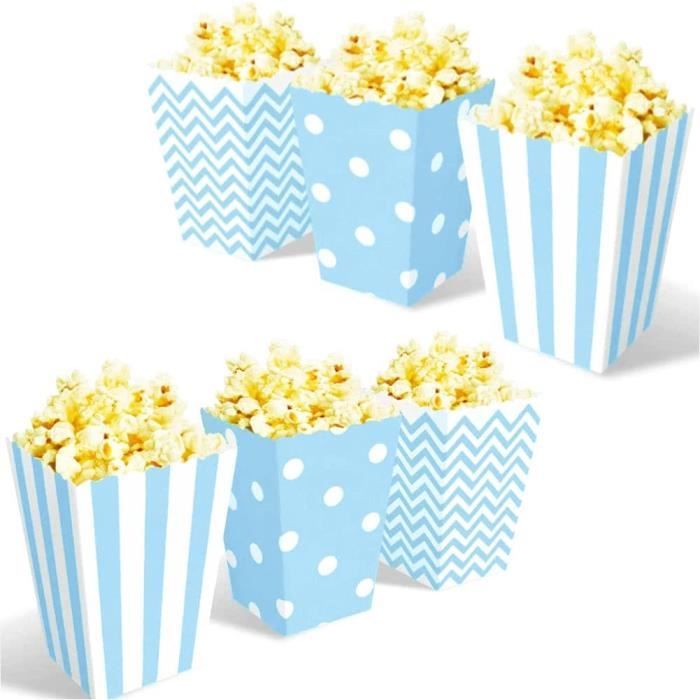 Popcorn Boîtes,Sacs De Pop-Corn,36PCS Boite Pop Corn,Boîtes de Popcorn ...