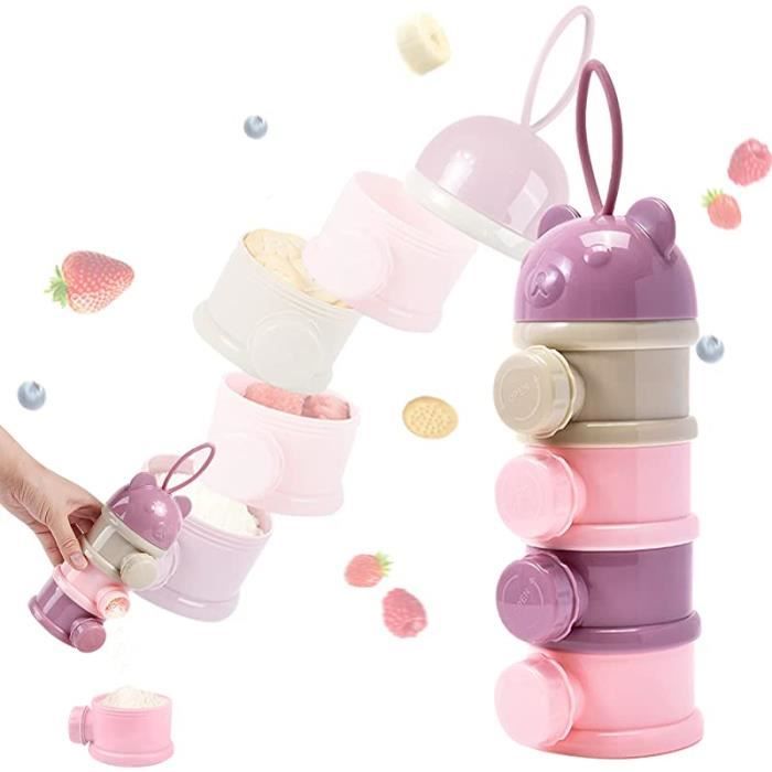 Doseur de Lait Bebe Doseur Lait en Poudre Boite Doseuse Dosette Biberon ...