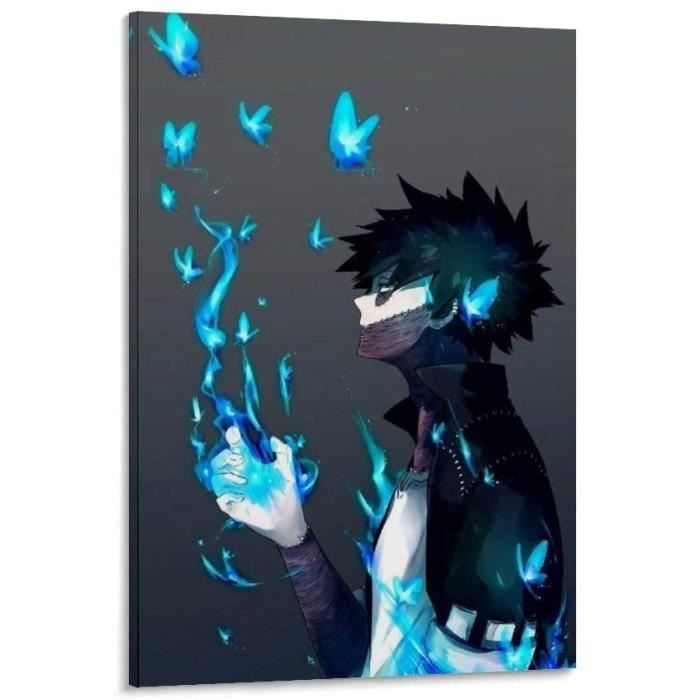 My Hero Academia Poster Anime MHA Melancholy Dabi Toile Art Poster et ...