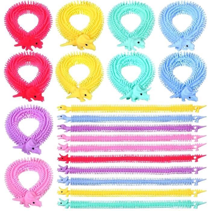 Jouet En Corde Extensible,10 Pièces Jouet Anti Stress,Jouet Sensoriel ...