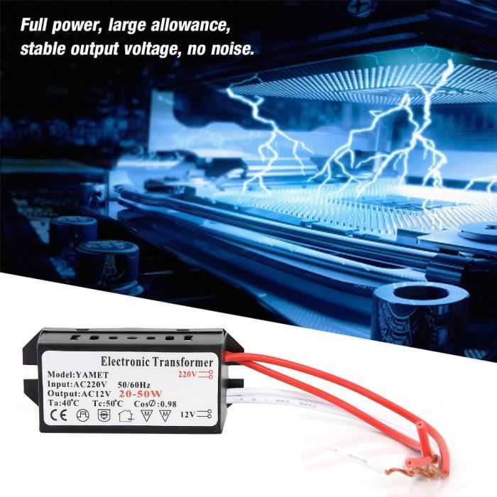 Transformateur Électronique De Puissance 220V À 12V Transformateur ...