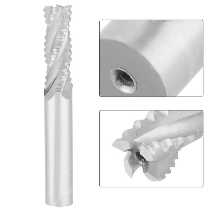 Fraise en bout - EJ.LIFE - Capacité de fraisage 6mm - Acier haute ...