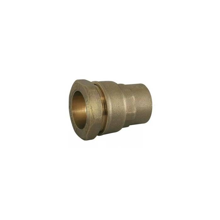 Raccord à compression droit - EZ FITT - 40mm x 1'' 1/2 - Laiton ...