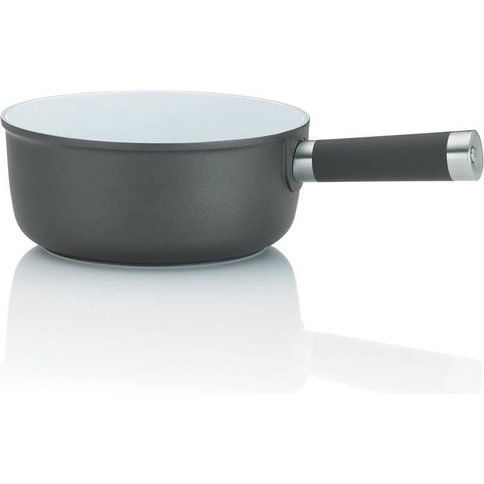 Kela 16571 Meyrin Caquelon a fondue a fromage Cast Aluminium Gris 21 x ...