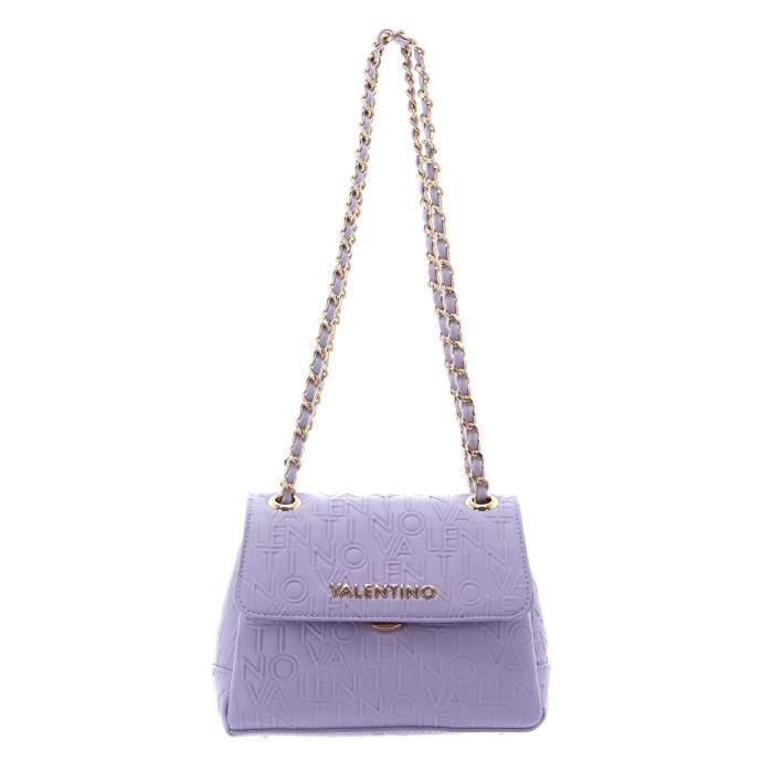 VALENTINO Relax Flap Bag Lilla [210095] - sac à épaule sacoche lilas ...
