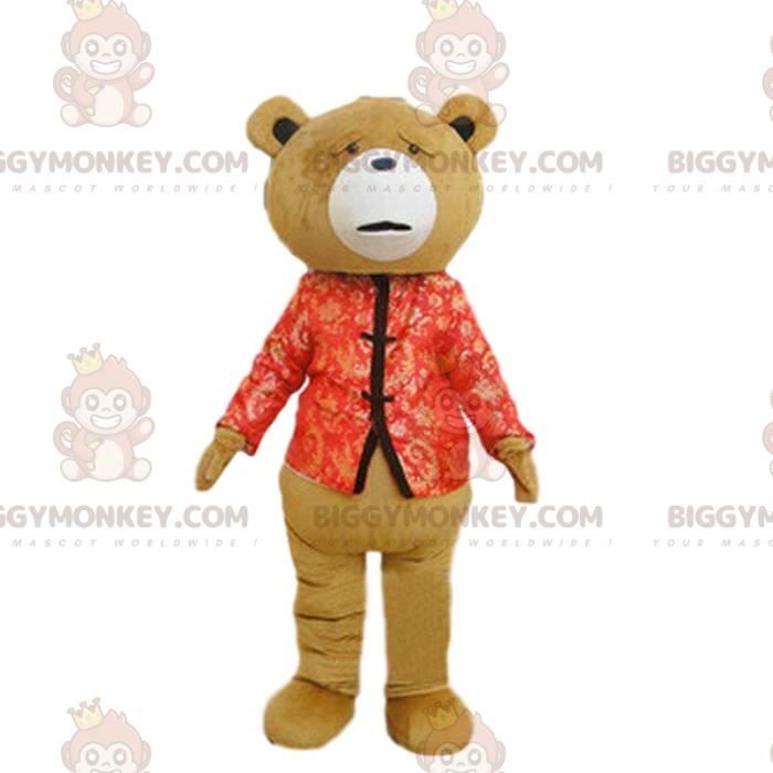 Costume de mascotte BIGGYMONKEY™ de l'ours Ted dans le film du même nom ...
