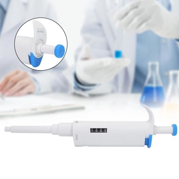Pwshymi Micropipette Pipette manuelle U1000 100-1000ul, ensemble ...