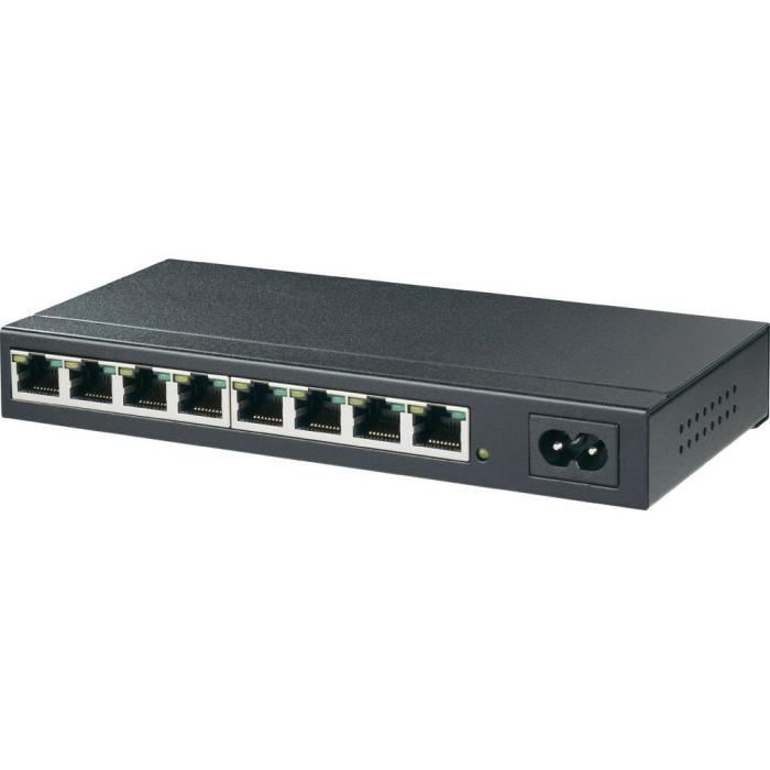 Switch réseau RJ45 renkforce 8 ports 1000 Mo/s - Cdiscount Informatique