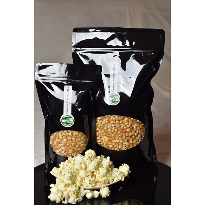 Maïs Pour Popcorns Premium 1 Kg - Pour Une Machine À Popcorns, Sans Ogm ...