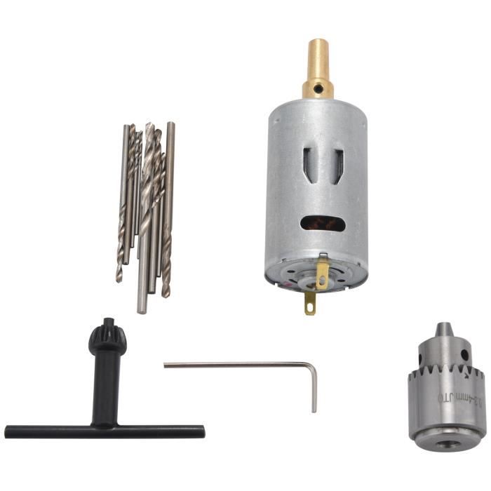 Dc 12V Motor Small Pcb Hand Drill Drilling Machine Compact Set ...