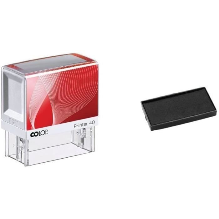 Tampon encreur Personnalisé 5 lignes COLOP Printer 40 59x23mm pour ...