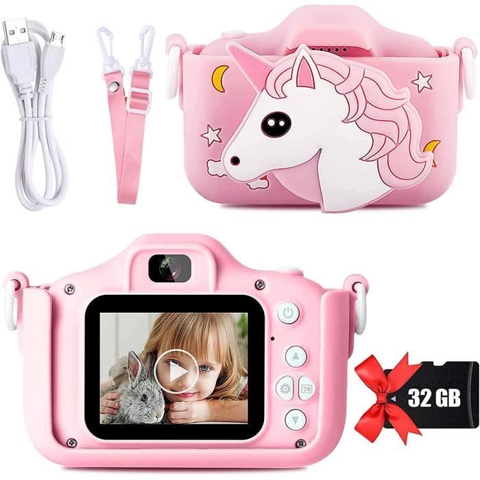 MONODEAL Appareil Photo pour Enfants, Mini Caméra Numérique ...