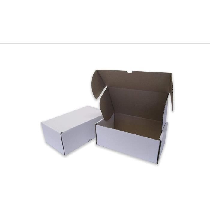 100 petits colis en carton de déménagement 8 x 3 x 2,5 cm (210 x 80 x ...