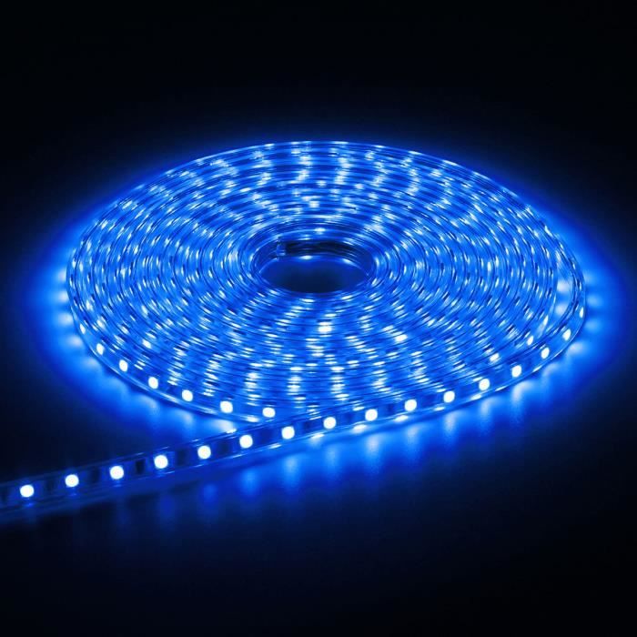 TEMPSA 6M DIY Étanche Ruban LED Bande SMD 5050 220V Flexible Lumineuse ... TEMPSA 6M DIY Étanche Ruban LED Bande SMD 5050 220V Flexible Lumineuse ...
